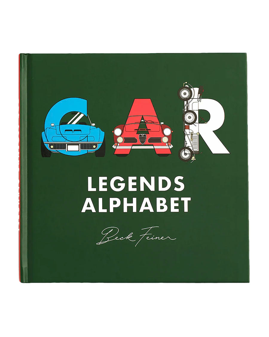 Car Little Legends Alphabet Board Book – English Rabbit