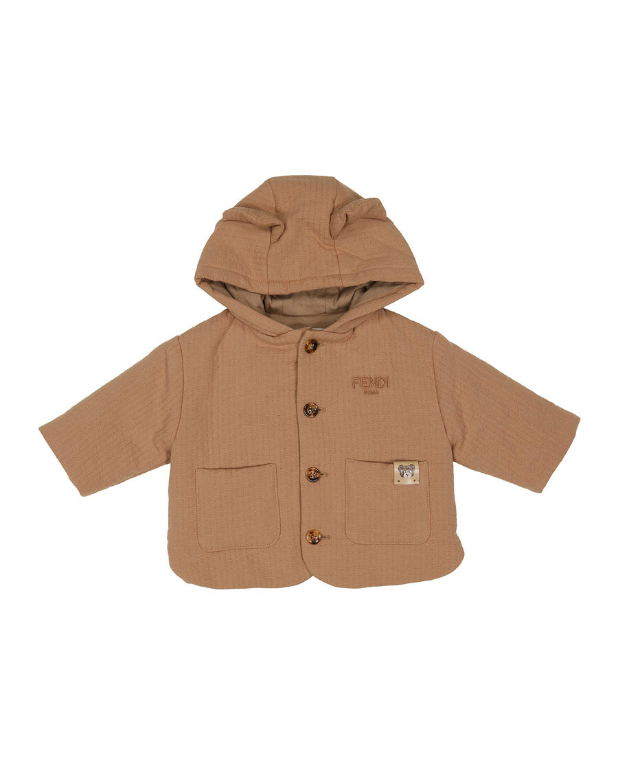 Detailed Jacket w/ Bear Ears Hood - Camel – English Rabbit