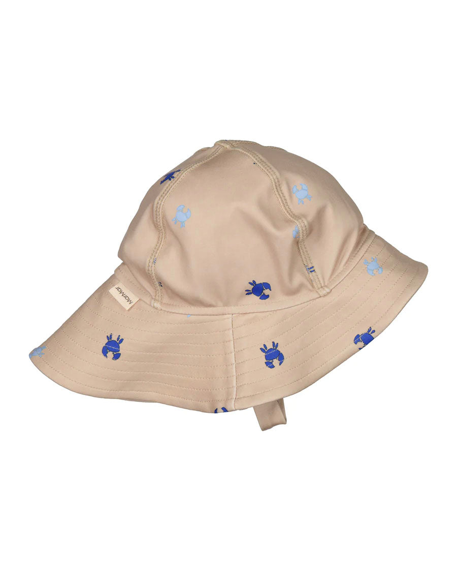 Alba Splash Long Swimming Sun Hat - Crab – English Rabbit