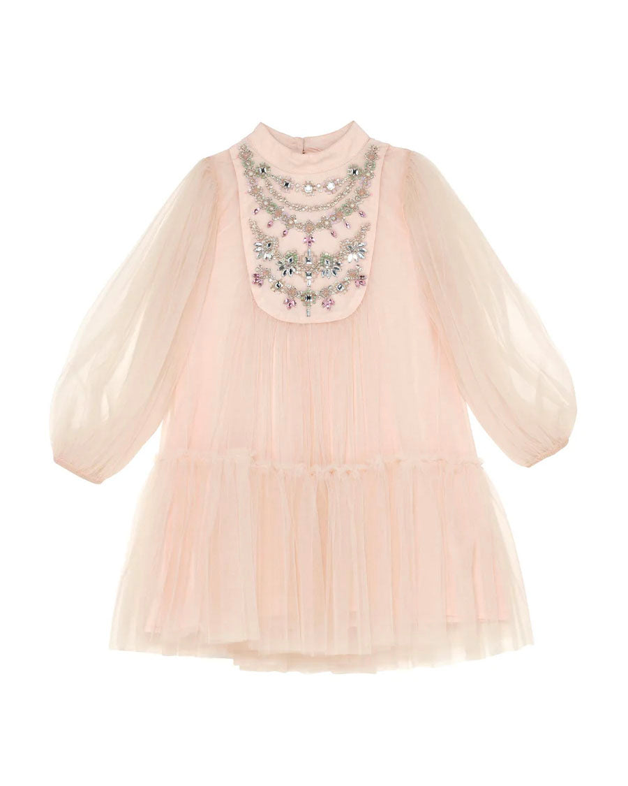 Crown Jewel Tulle Dress - Pearl – English Rabbit