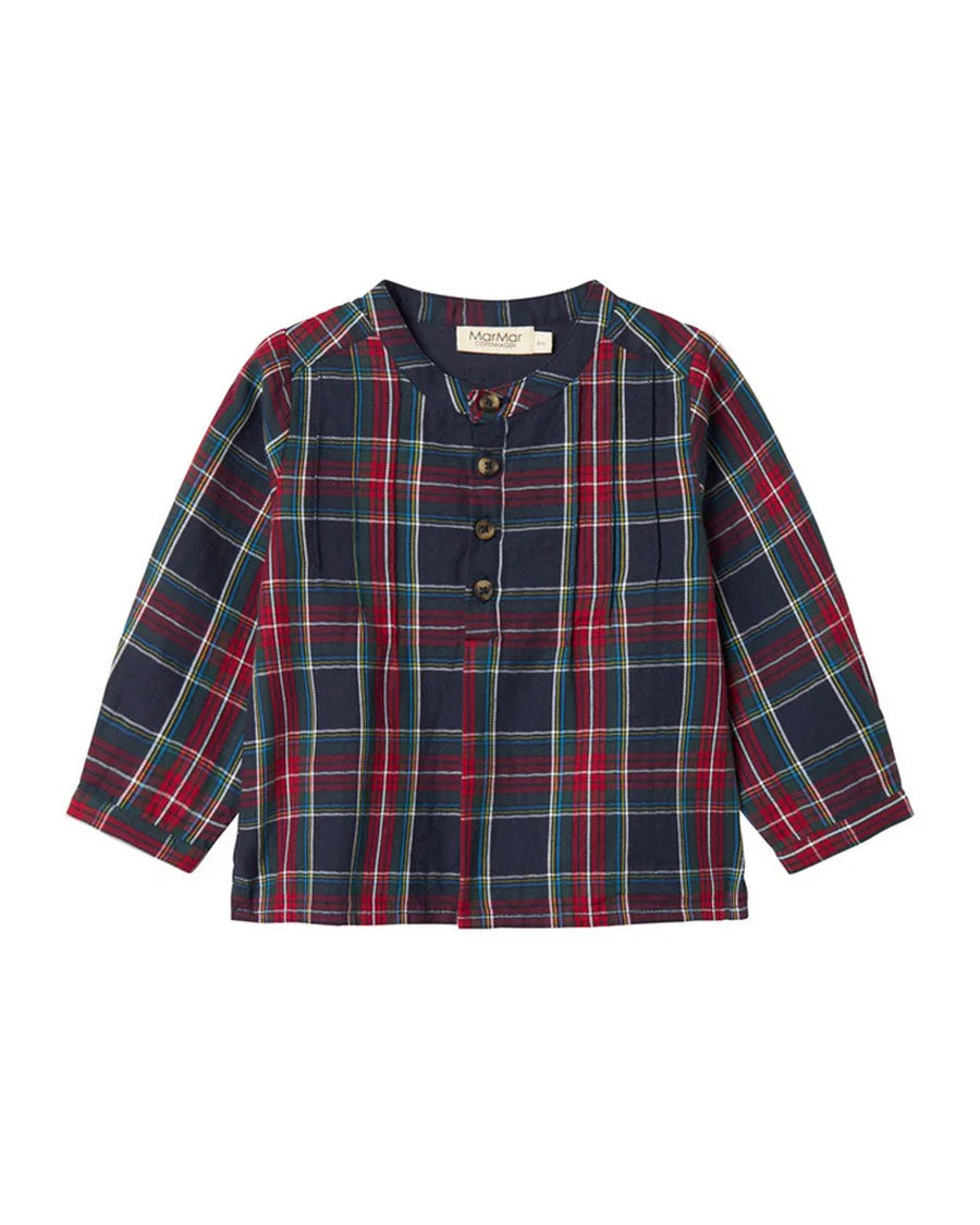 Totoro Shirt - Pilot Navy Check – English Rabbit