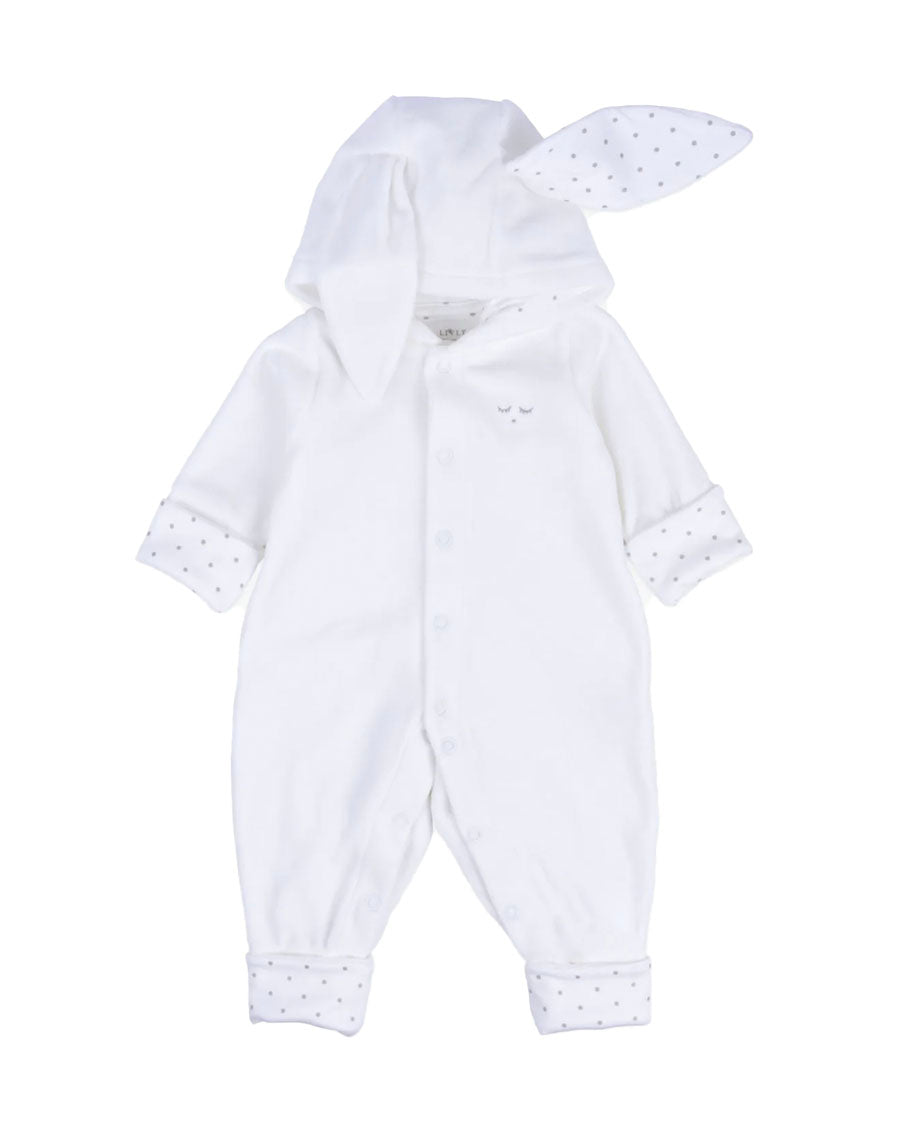 Bunny Overall - White/Silver – English Rabbit